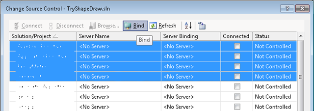 "The solution appears to be under source control", or: How P4 messes up ...
